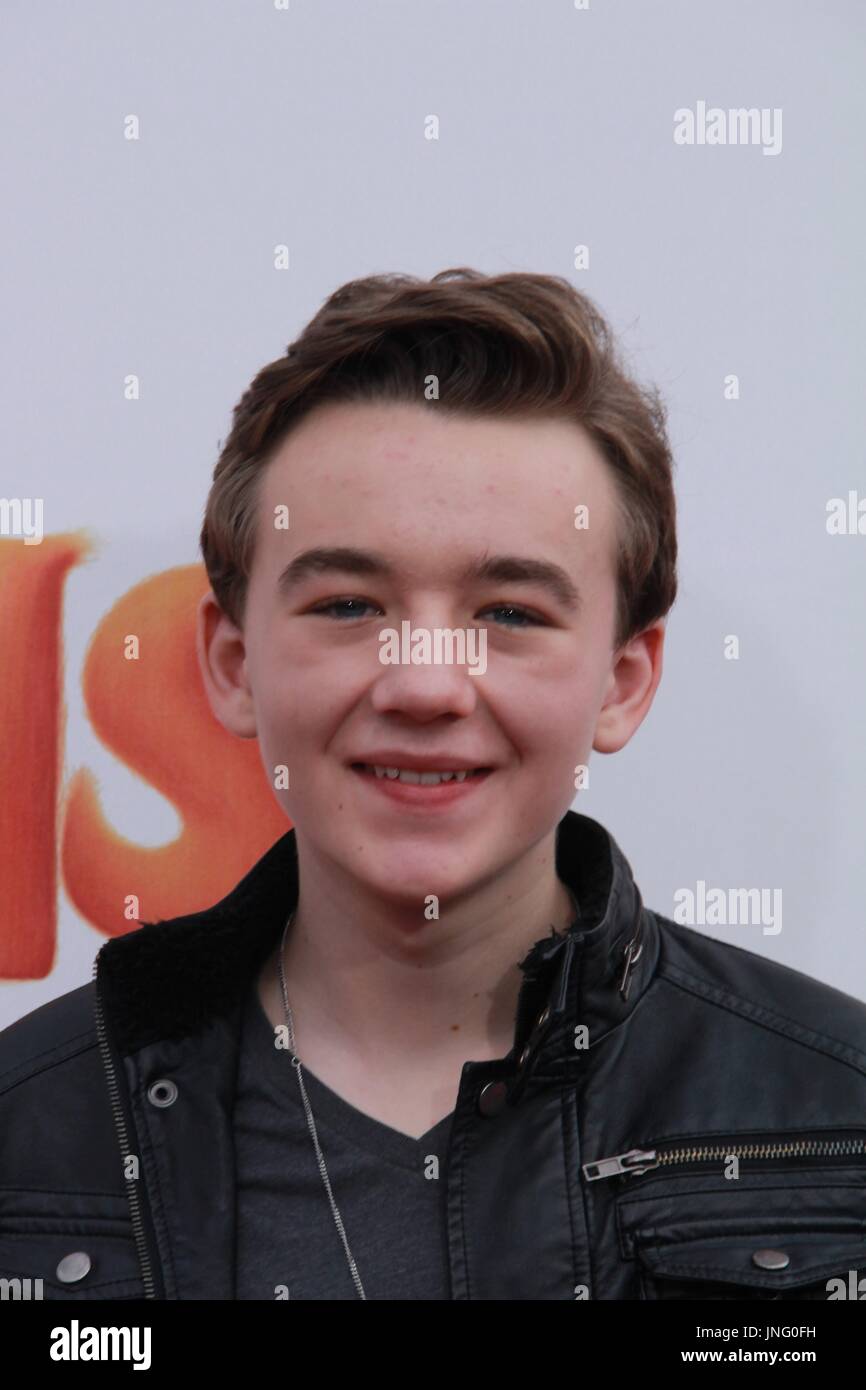 Benjamin Stockham 10/23/2016 Premiere of "Trolls" held at the Regency ...