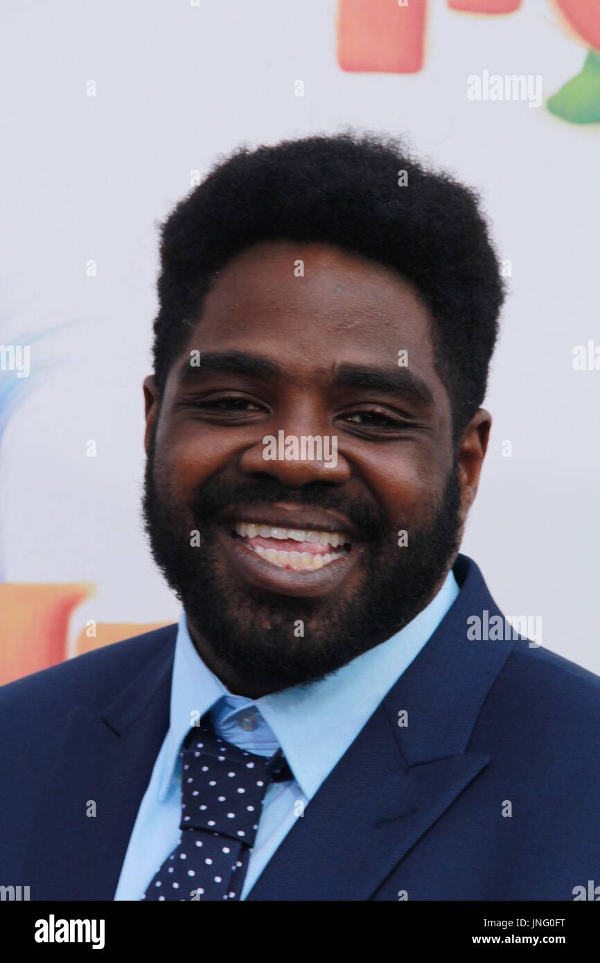 Ron Funches 10/23/2016 Premiere of "Trolls" held at the Regency Village ...
