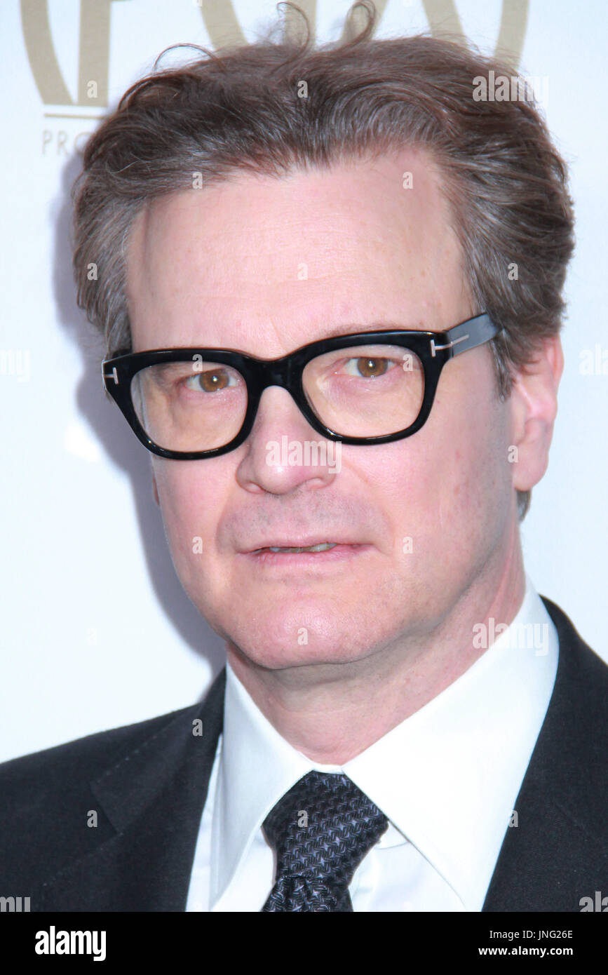 Colin Firth 01/28/2017 The 2017 Producers Guild Awards held at The ...