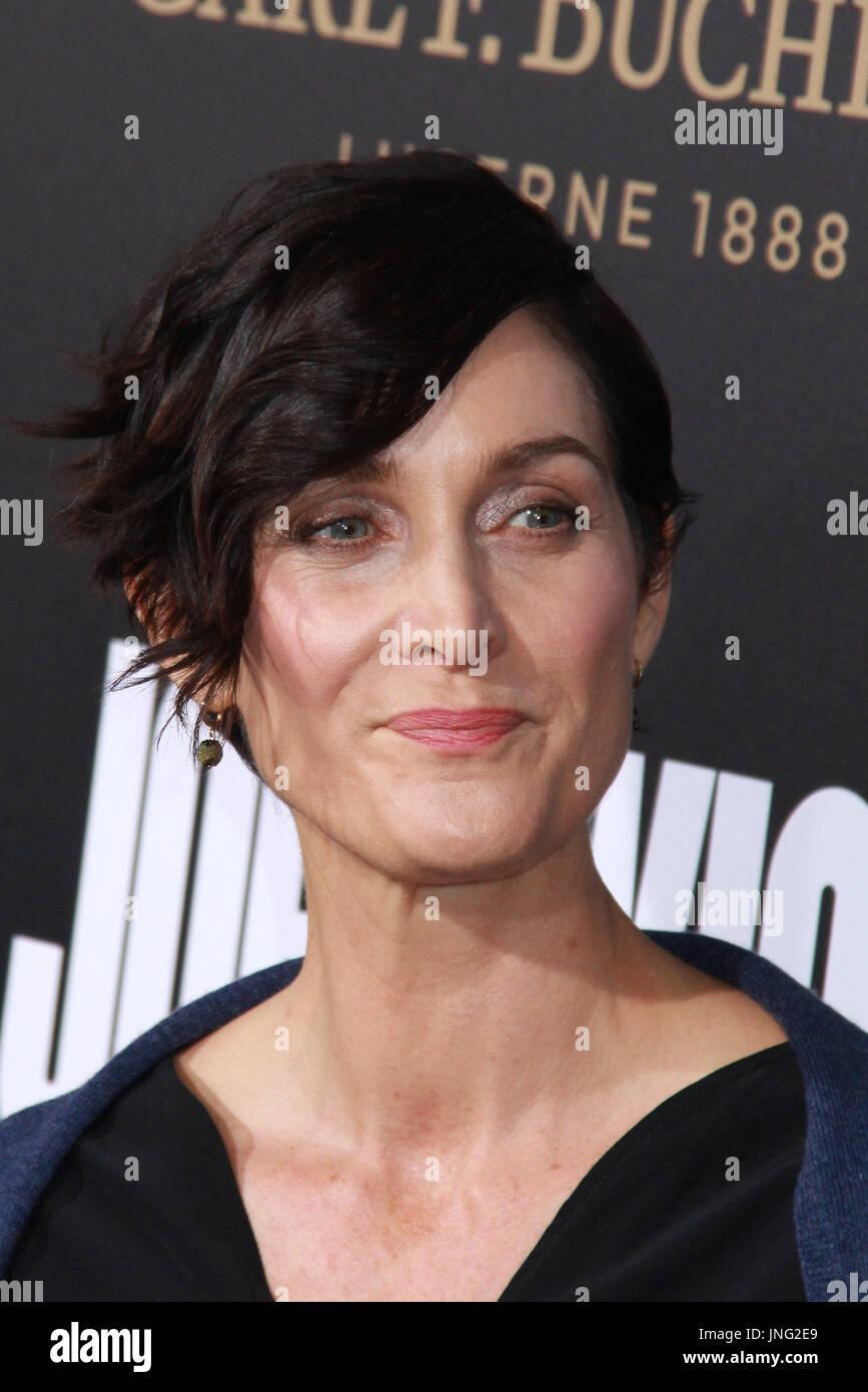 Carrie Ann Moss 01302017 The Los Angeles Premiere Of John Wick Chapter 2 Held At The