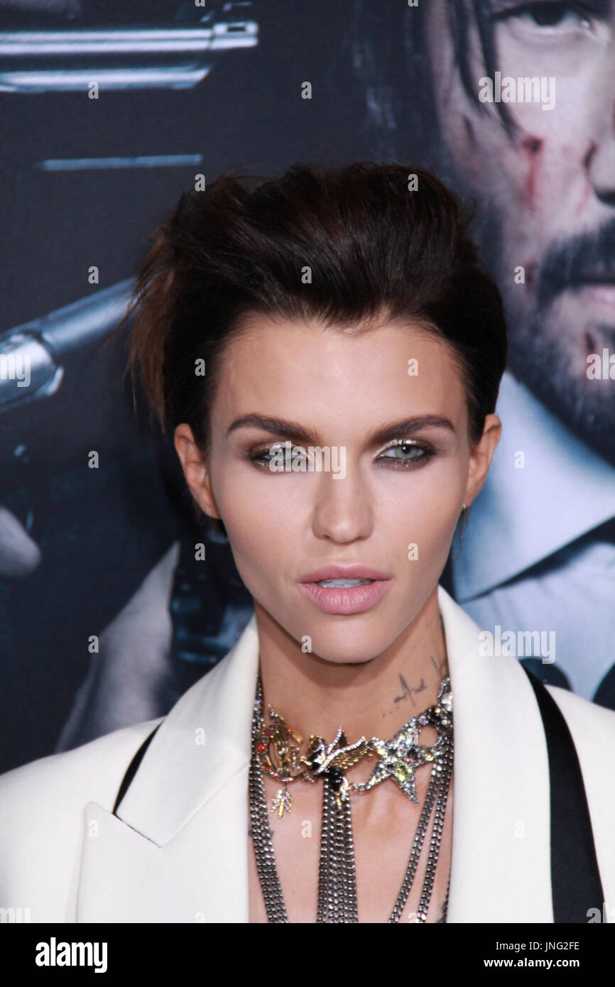 Ruby Rose 01/30/2017 The Los Angeles Premiere of "John Wick: Chapter 2 ...