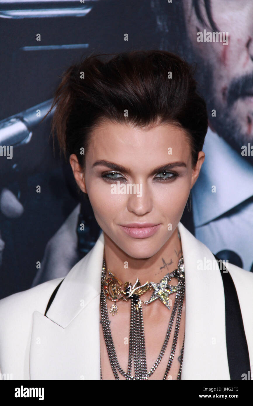 Ruby Rose 01/30/2017 The Los Angeles Premiere of "John Wick: Chapter 2 ...