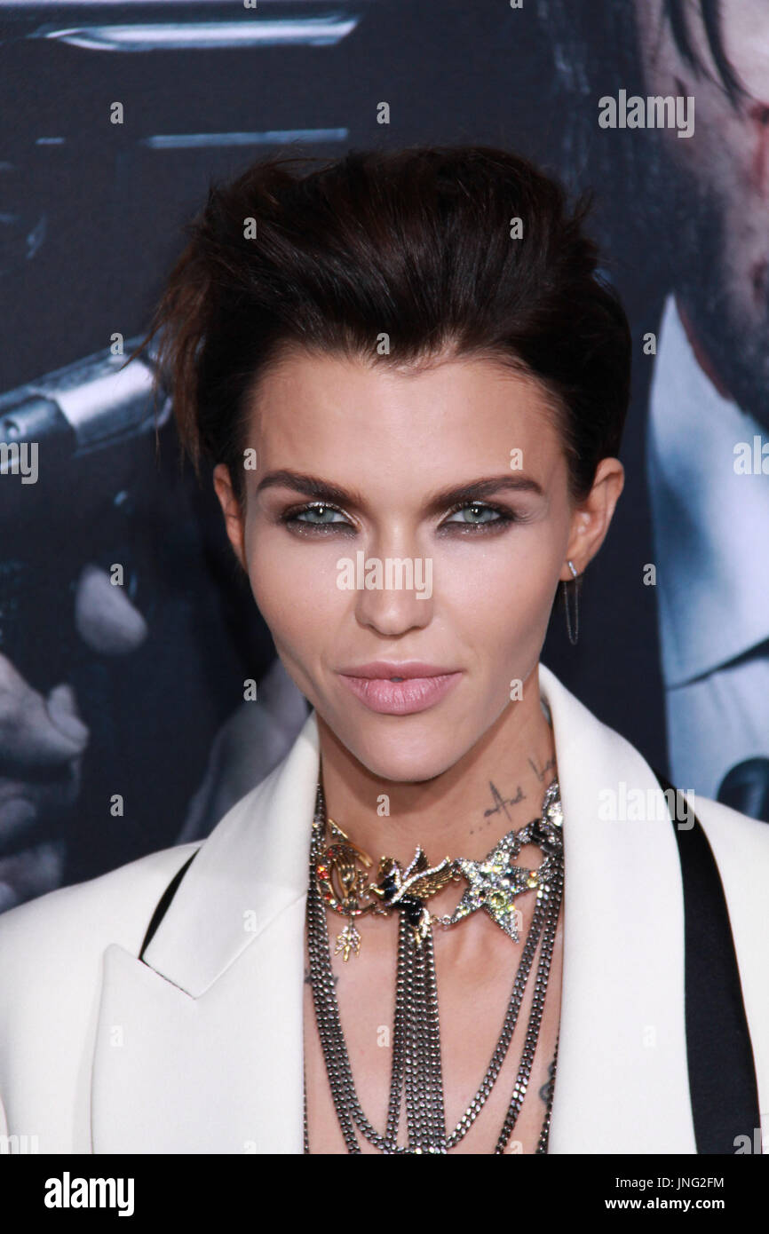 Ruby Rose 01/30/2017 The Los Angeles Premiere of "John Wick: Chapter 2 ...