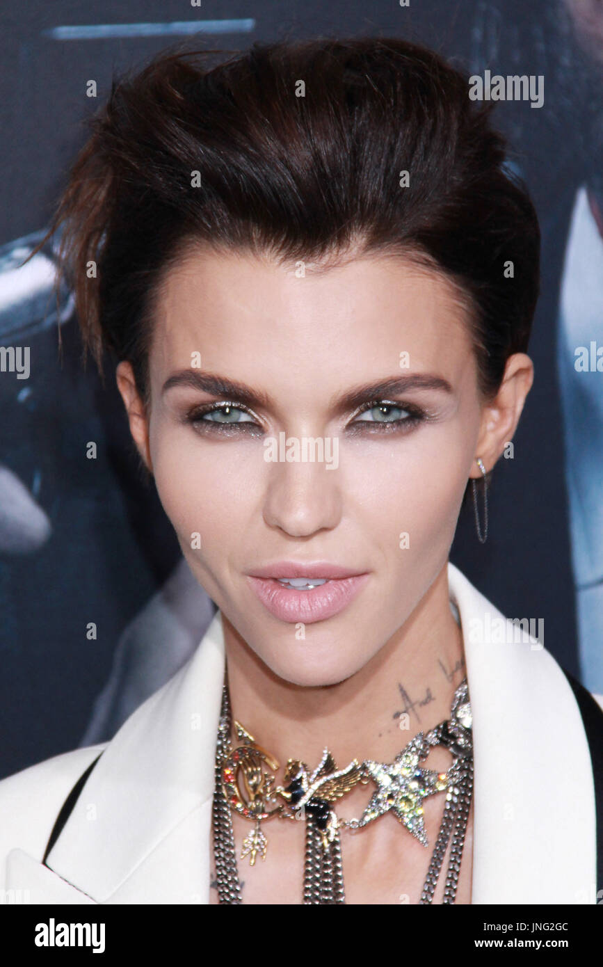 Ruby Rose 01/30/2017 The Los Angeles Premiere of "John Wick: Chapter 2 ...