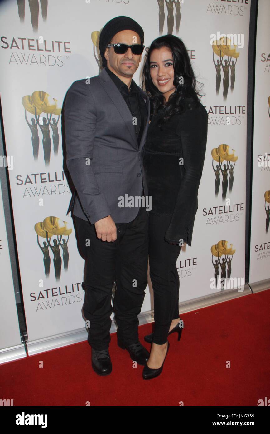 Huey Dunbar, Noemi Dunbar 02/18/2017 21st Satellite Awards Arrival held ...