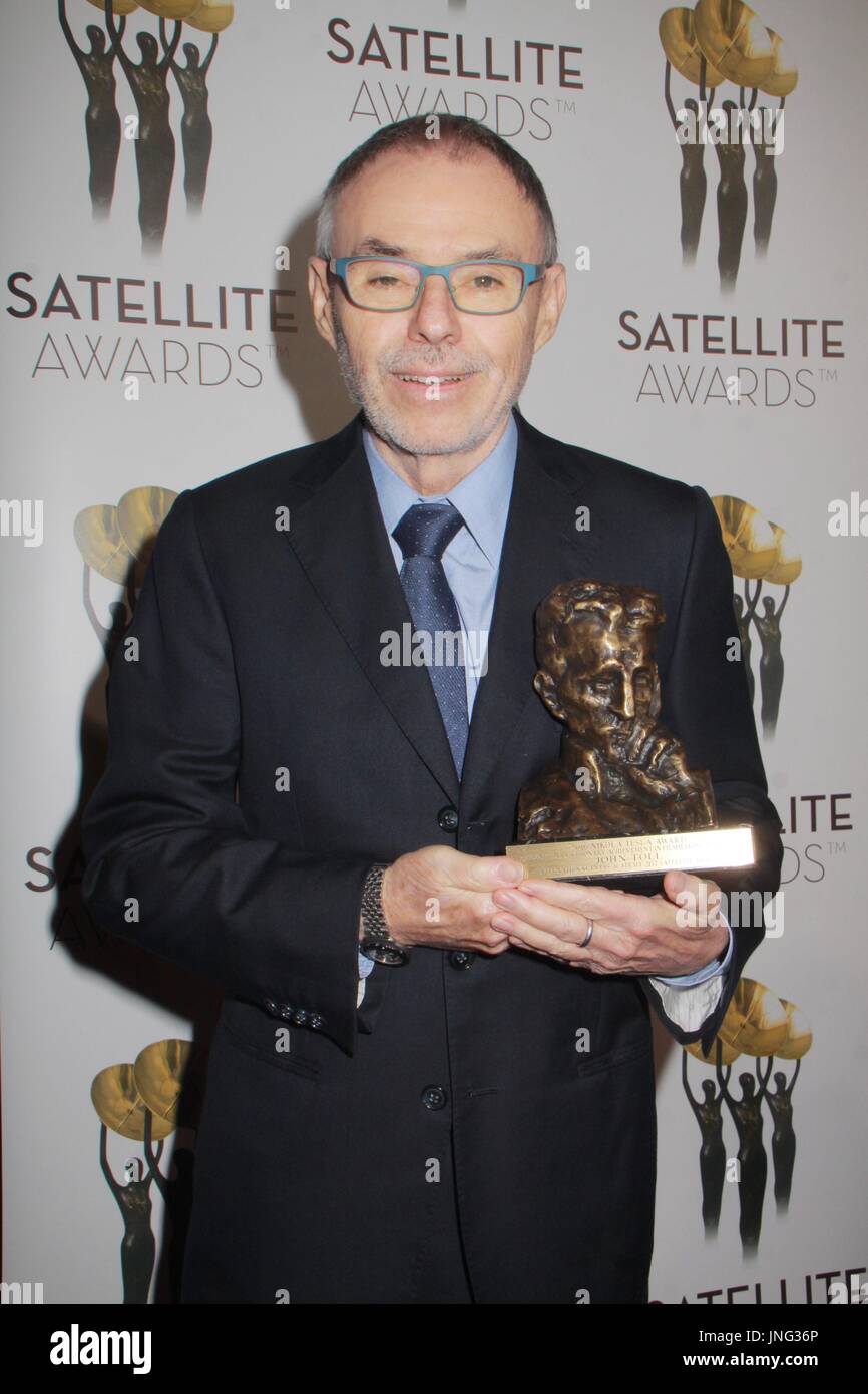 John Toll 02/18/2017 21st Satellite Awards Arrival held at the ...