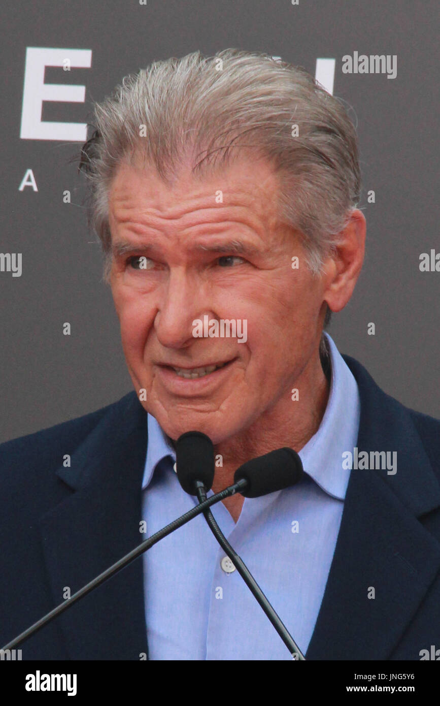 Harrison Ford 05/17/2017 Sir Ridley Scott Hand and Footprint Ceremony ...