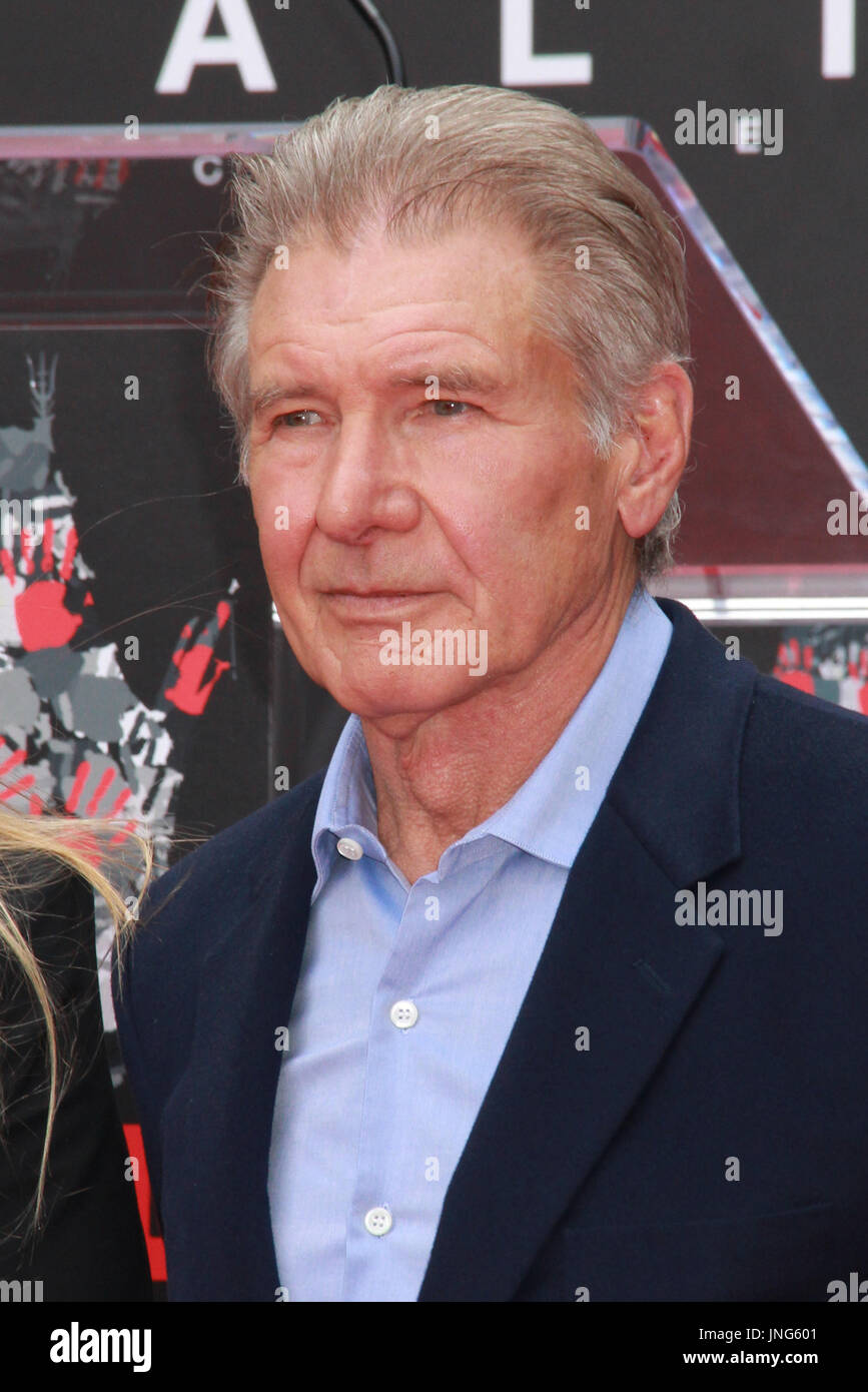 Harrison Ford 05/17/2017 Sir Ridley Scott Hand and Footprint Ceremony ...