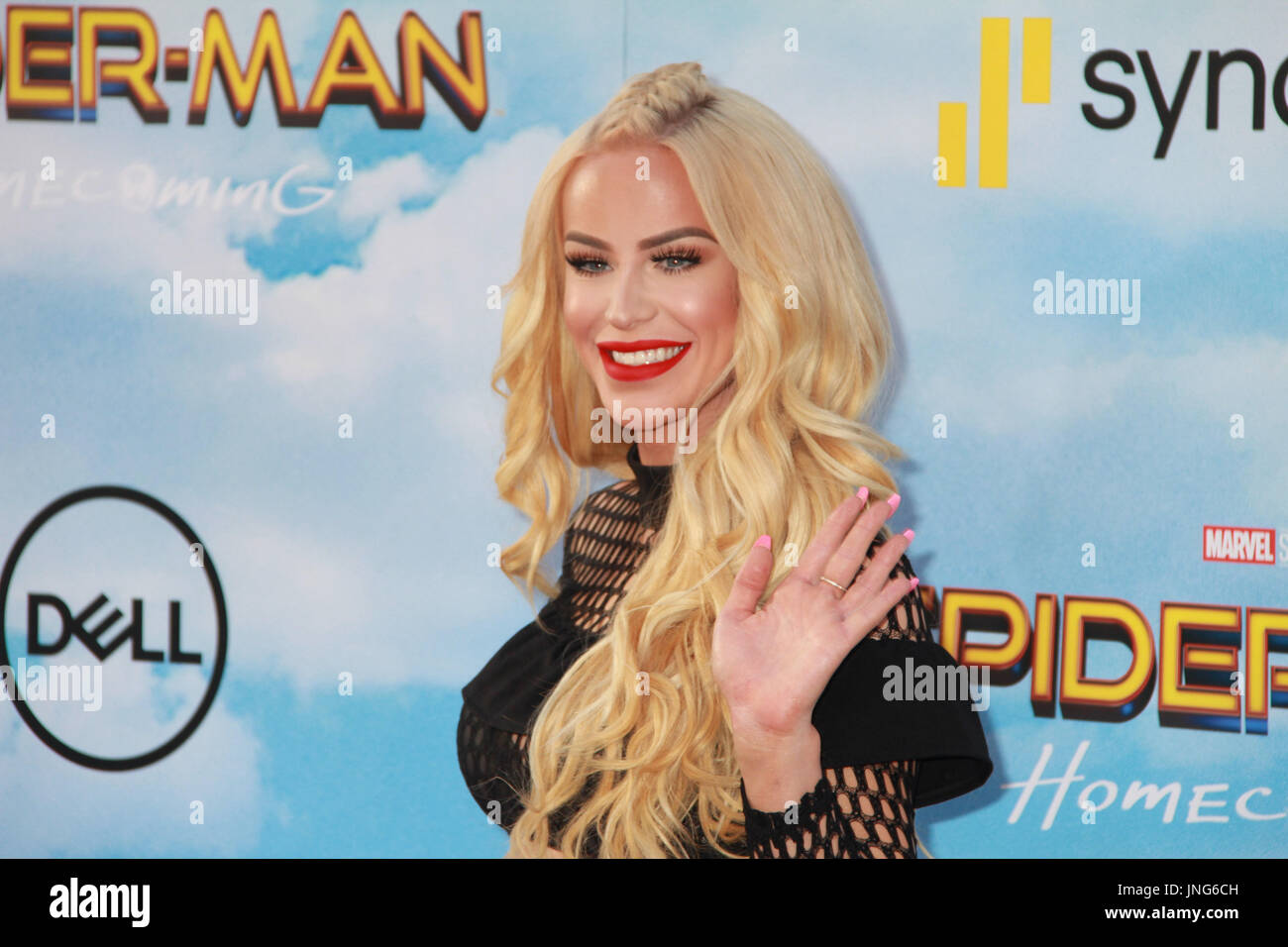Gigi Gorgeous 06/28/2017 The World Premiere of "Spider-Man: Homecoming ...
