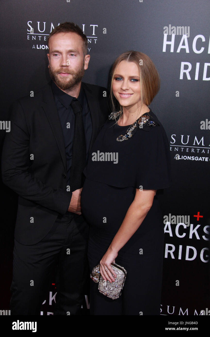 Mark Webber, Teresa Palmer 10/24/2016 The Los Angeles special screening ...