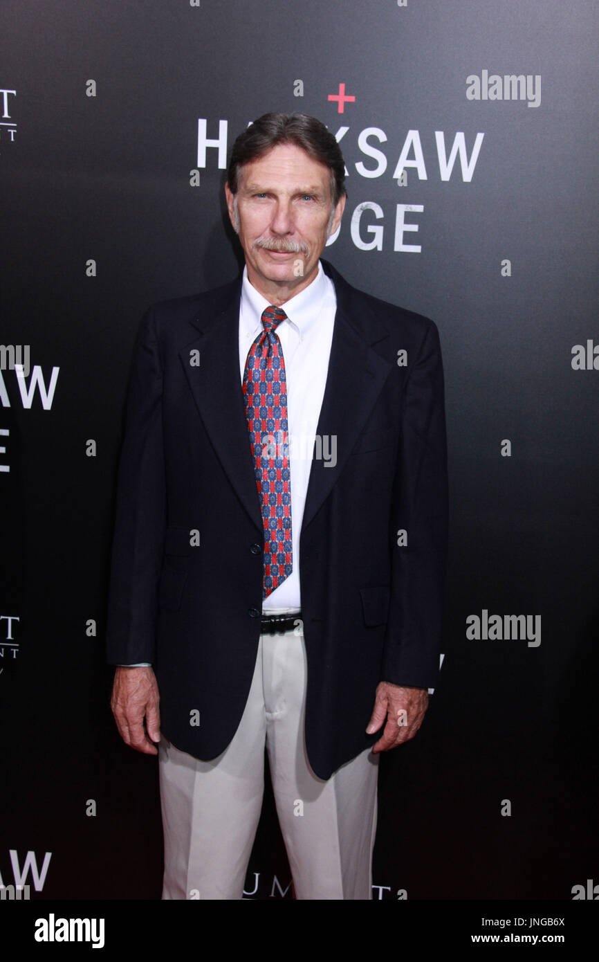 Desmond Doss Jr. 10/24/2016 The Los Angeles special screening of ...