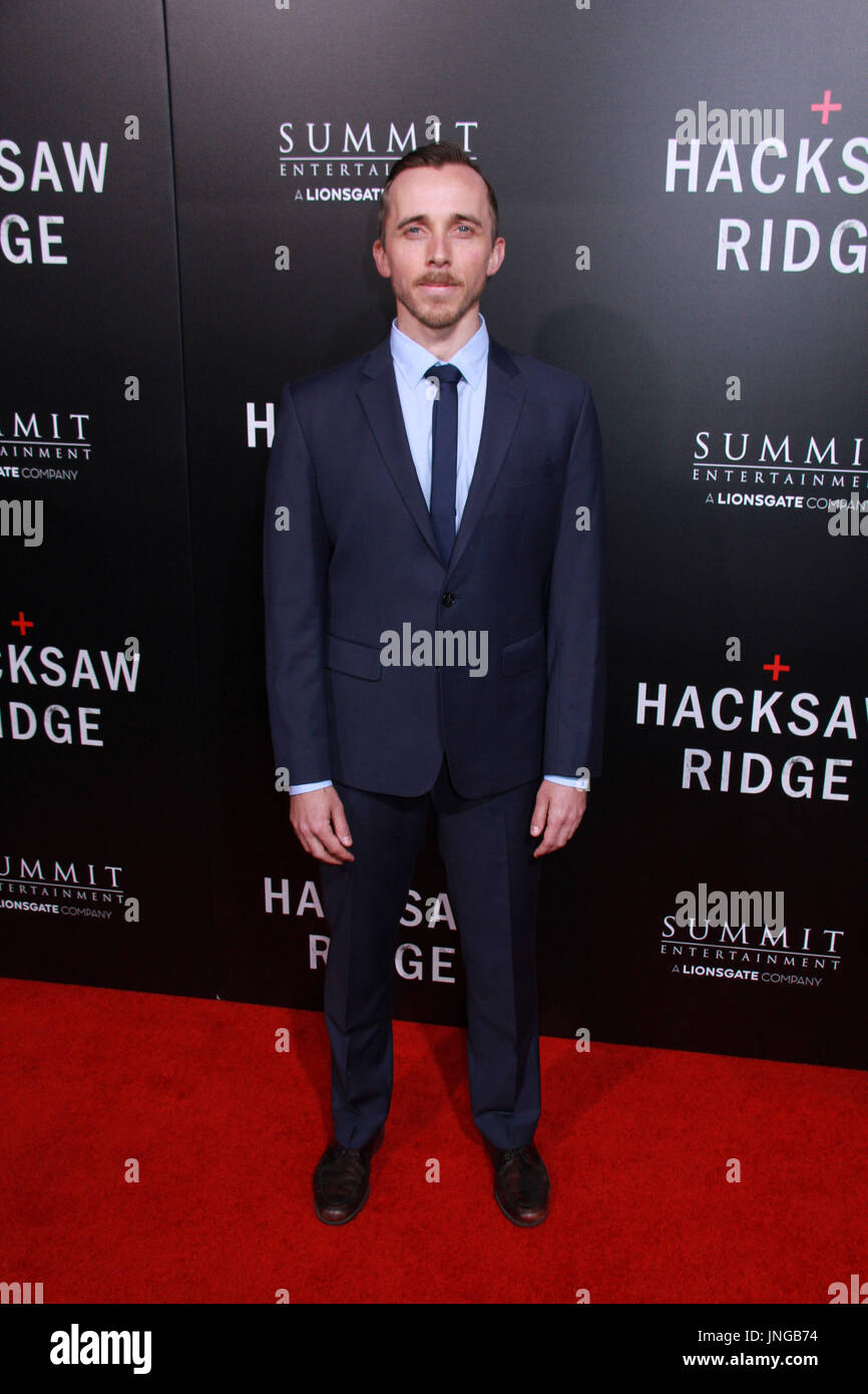 Benedict Hardie 10/24/2016 The Los Angeles special screening of ...