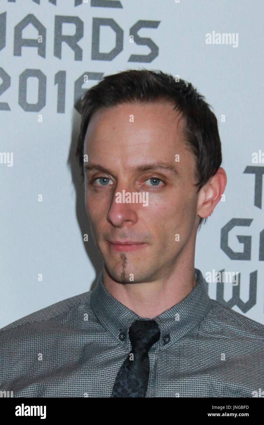 Mick Gordon 12/01/2016 The Game Awards at the Microsoft Theater in Los ...