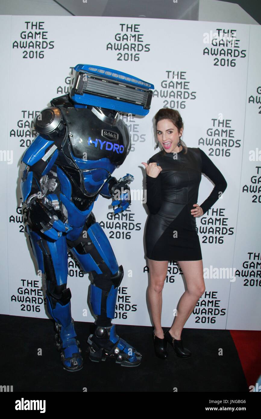 Alison Haislip 12/01/2016 The Game Awards at the Microsoft Theater in ...