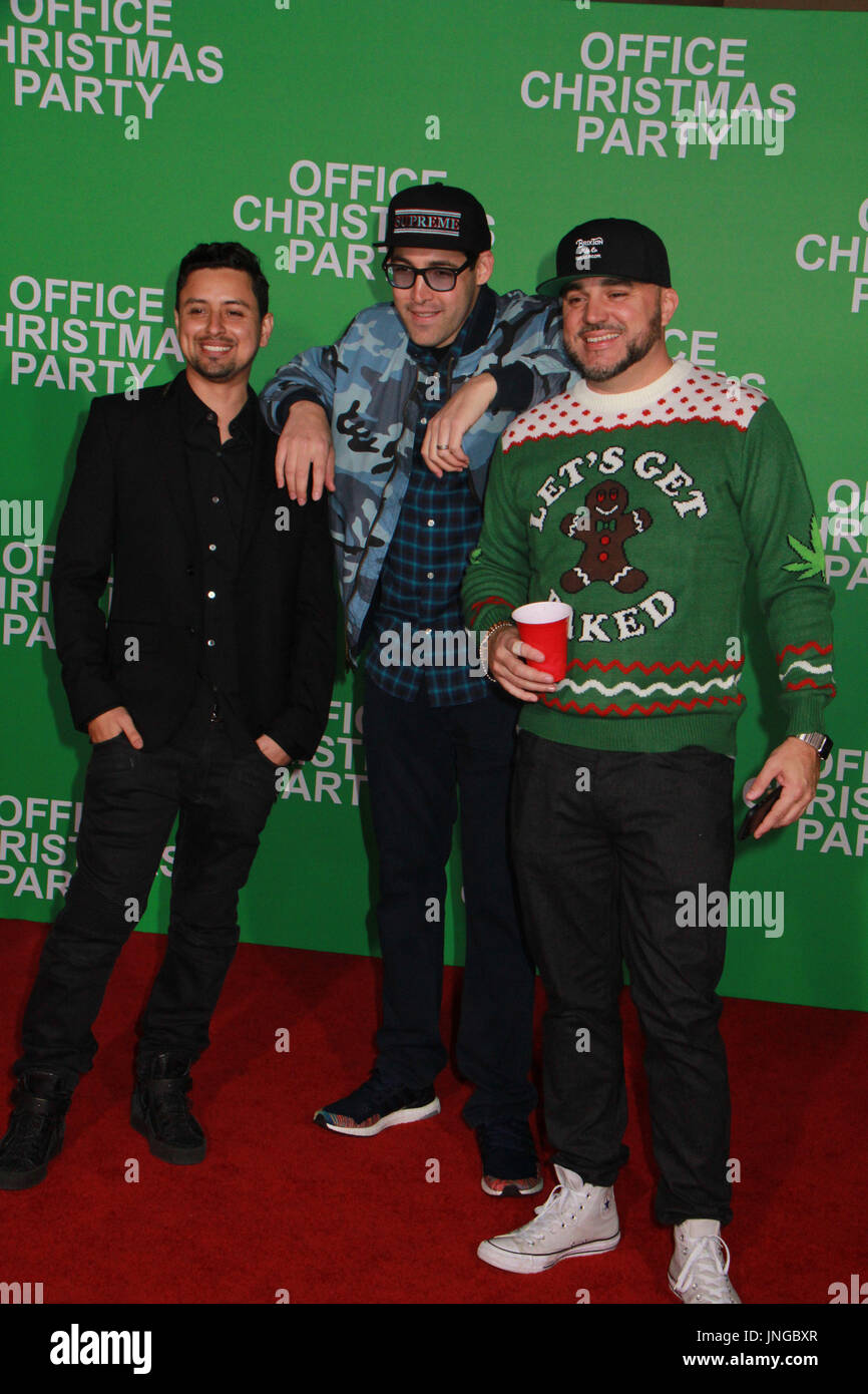 Louie Rubio, Lex Larson, and DJ Felli Fel, The Americanos 12/07/2016 ...