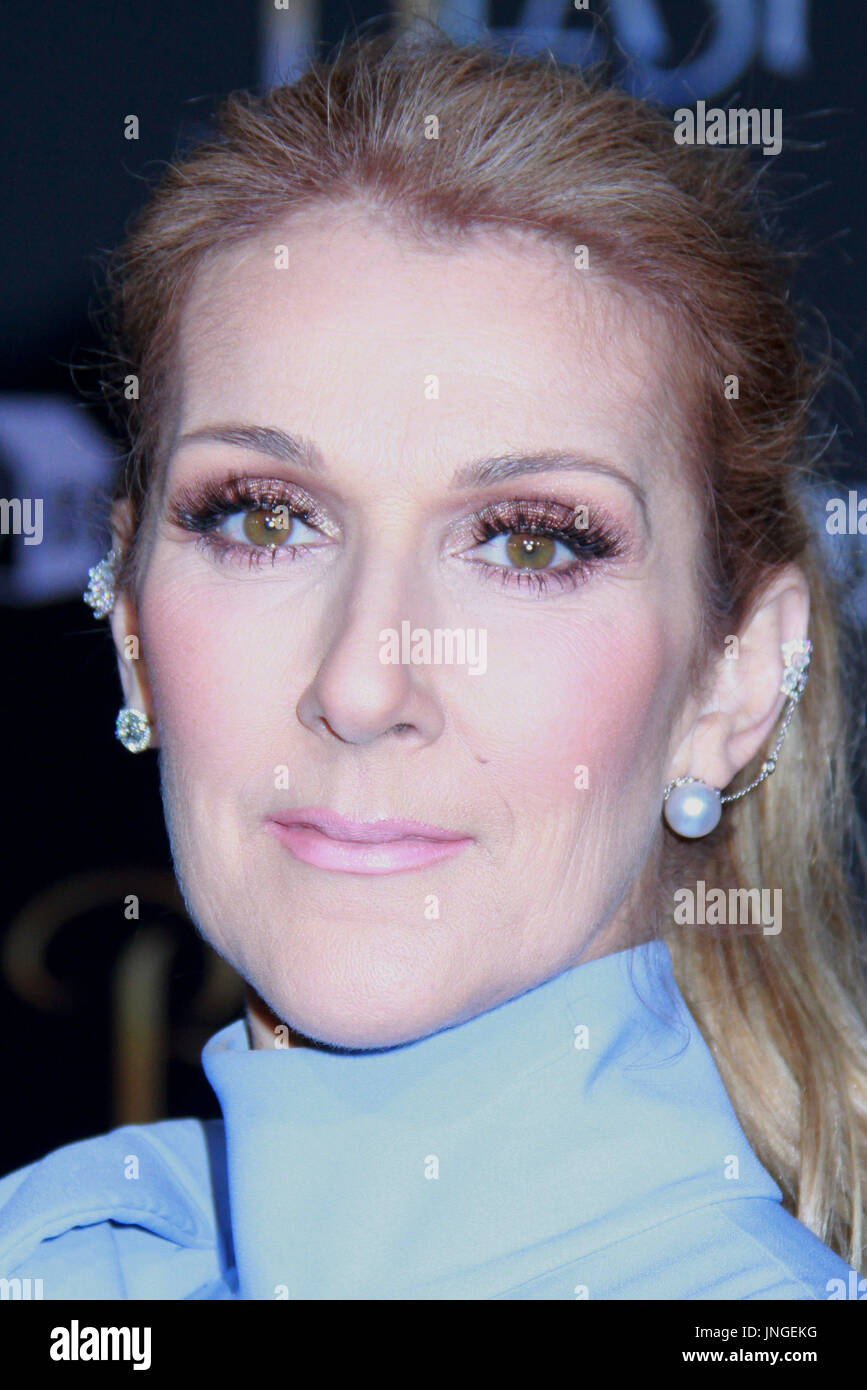 Celine Dion 03/02/2017 The World Premiere of "Beauty and the Beast ...