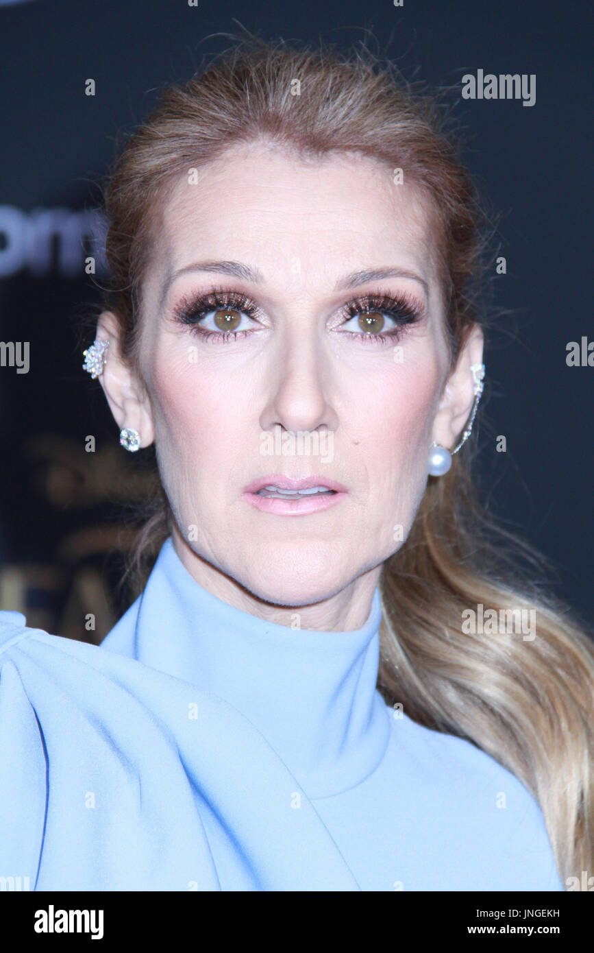 Celine Dion 03/02/2017 The World Premiere of "Beauty and the Beast ...
