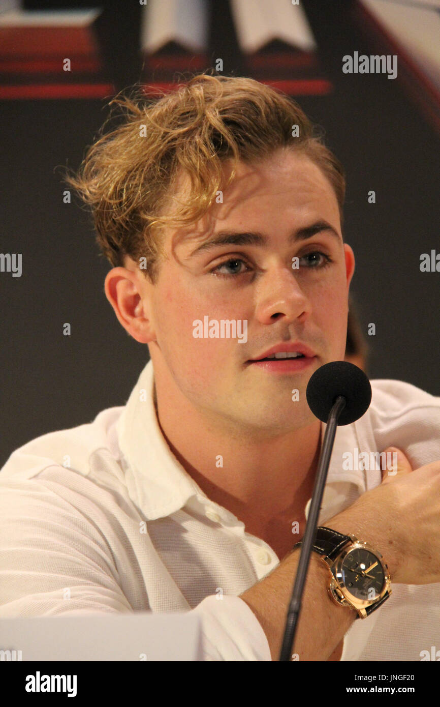 Dacre Montgomery 03/11/2017 "Power Rangers" Press Conference held at ...
