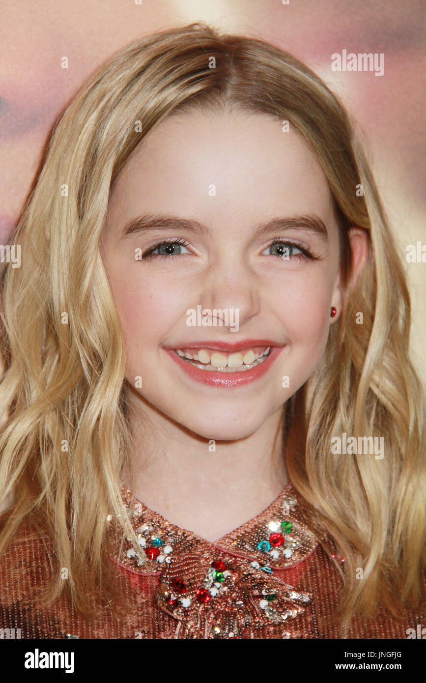 Mckenna Grace 04/04/2017 The Los Angeles Premiere of "Gifted" held at ...