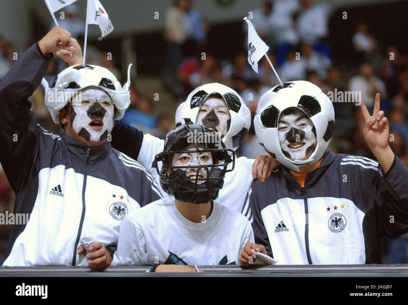 SAPPORO, Japan - Soccer fans are in high spirits at Sapporo Dome on ...