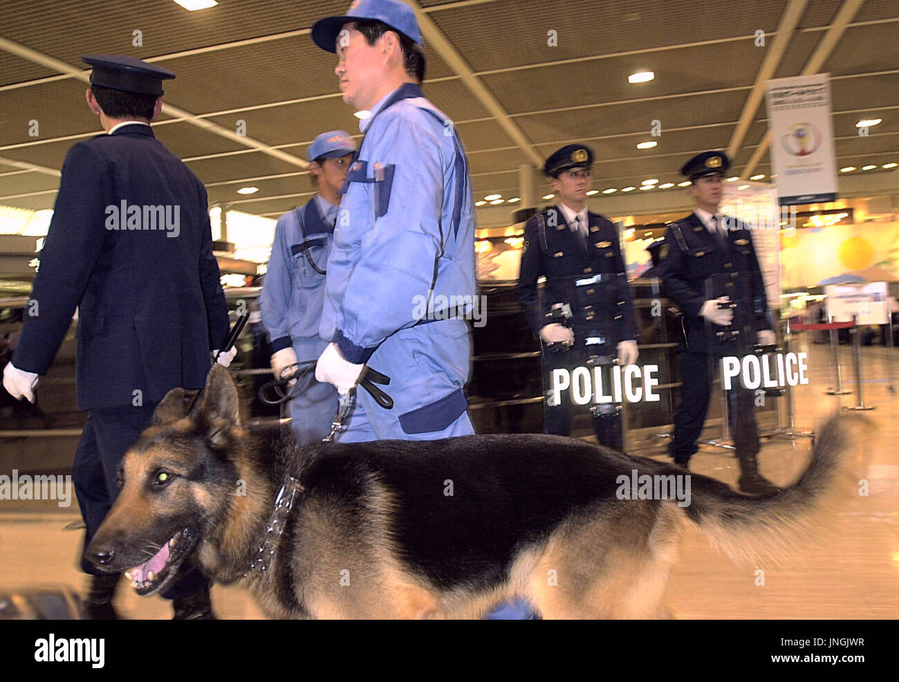 NARITA, Japan - Police set up a special security unit consisting of ...