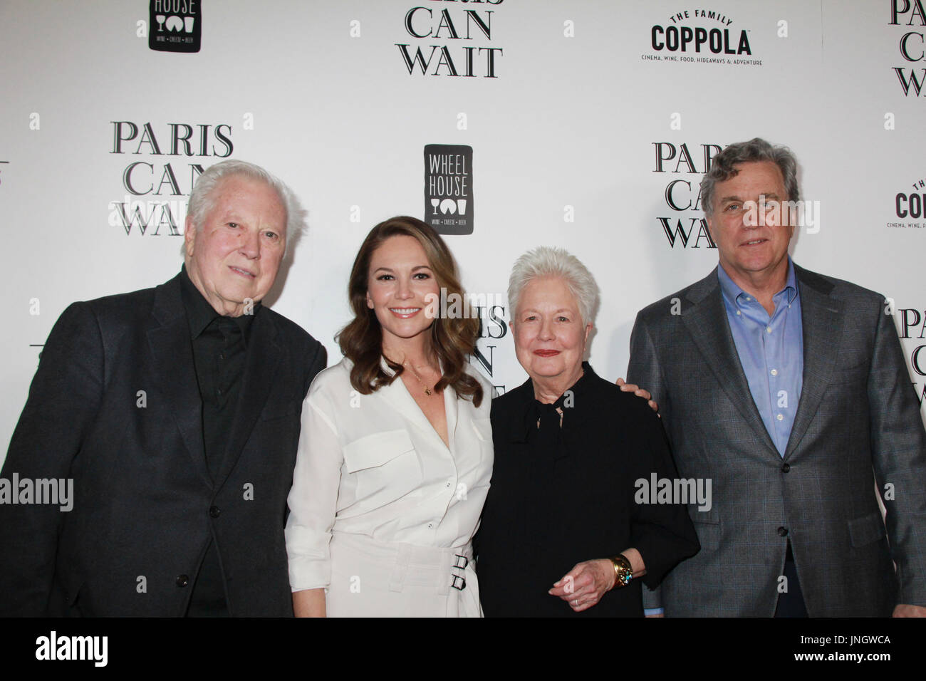 Fred Roos, Diane Lane, Eleanor Coppola, Tom Bernard 05/11/2017 The Los ...