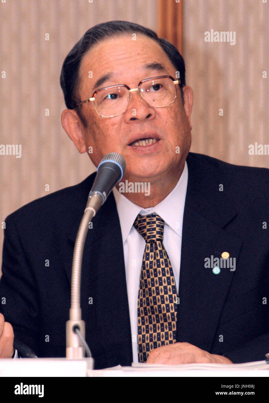 TOKYO, Japan - Toyota Motor Corp. President Fujio Cho tells reporters ...