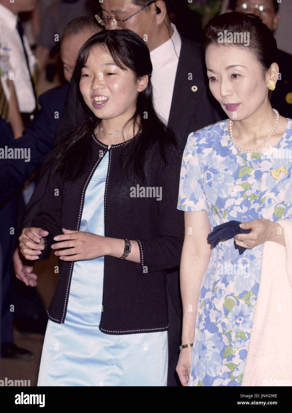 NARITA, Japan - Princess Akiko (L), daughter of Prince Tomohito of ...