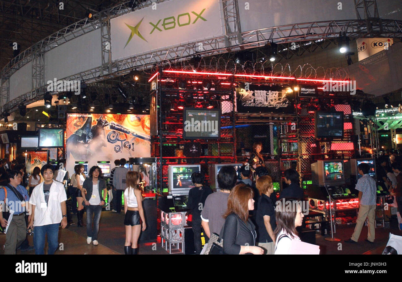 CHIBA, Japan - The Tokyo Game Show 2002, Japan's biggest video game ...