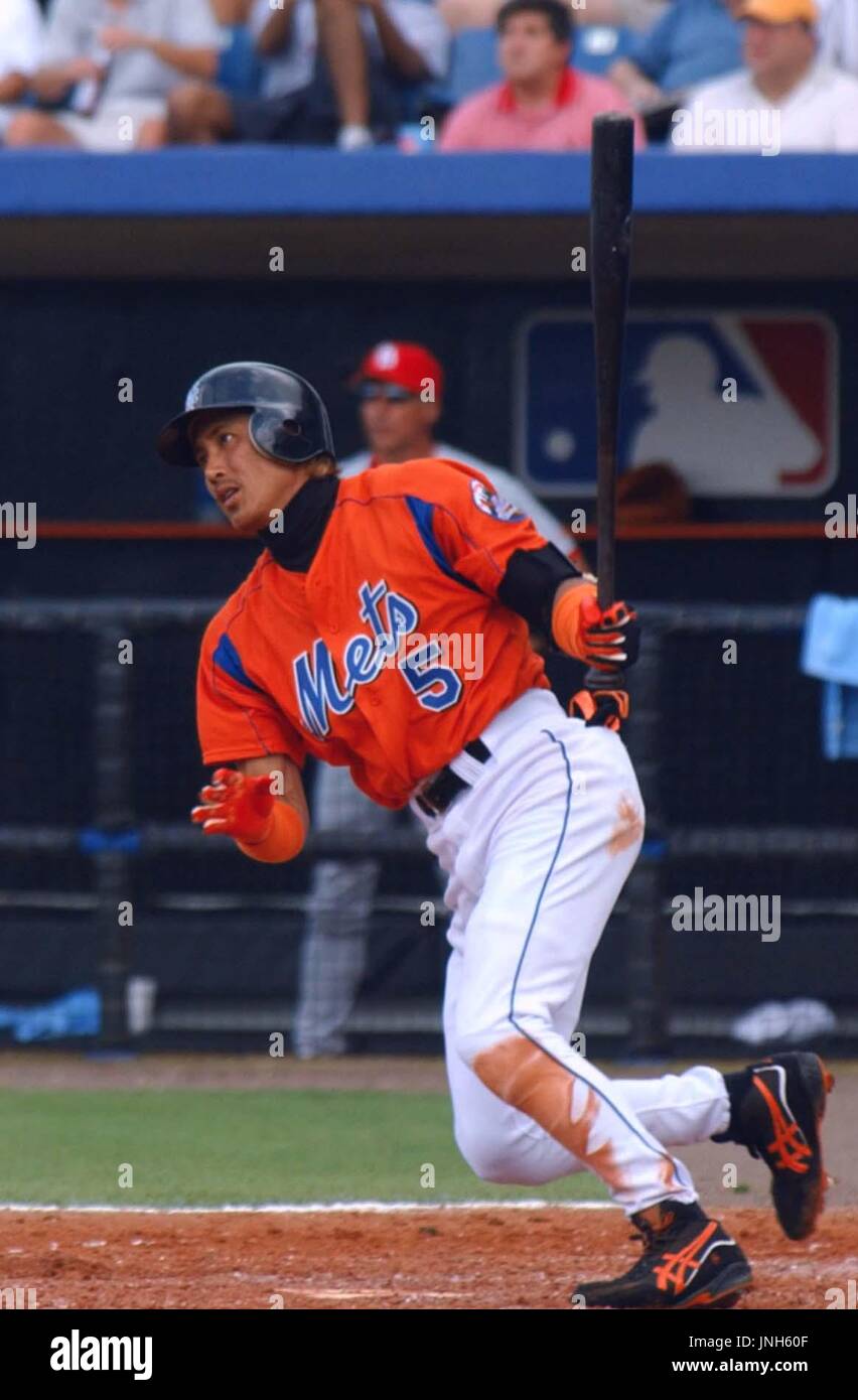 PORT ST. LUCIE, United States - New York Mets outfielder Tsuyoshi ...
