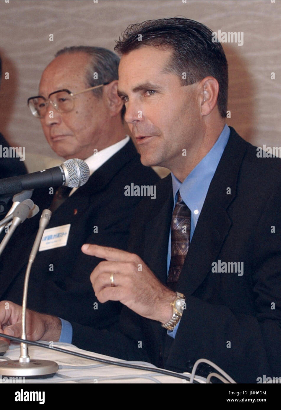 TOKYO, Japan - Newly appointed Nippon Ham Fighters manager Trey Hillman ...