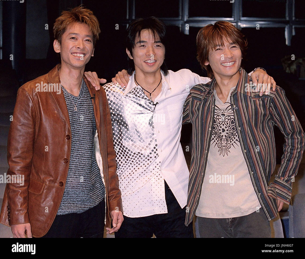 TOKYO, Japan - Members of the Japanese pop idol group V6 20th century ...