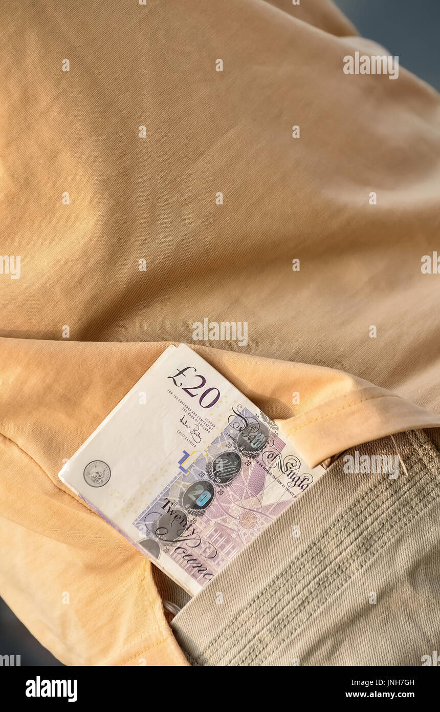 Twenty pound note back hi-res stock photography and images - Alamy