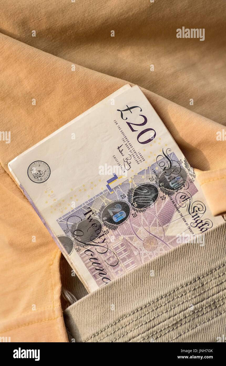 Twenty pound note back hi-res stock photography and images - Alamy