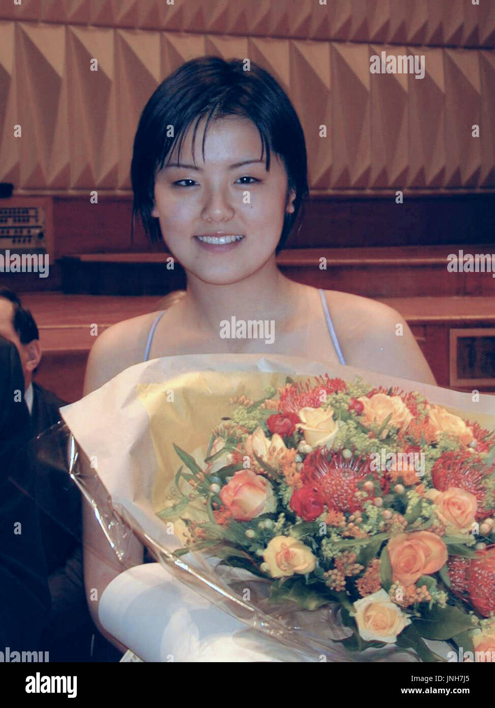 PARIS, France - Akiko Yamada, 16, from Tokyo wins Premier Grand Prix in the violin division in ...