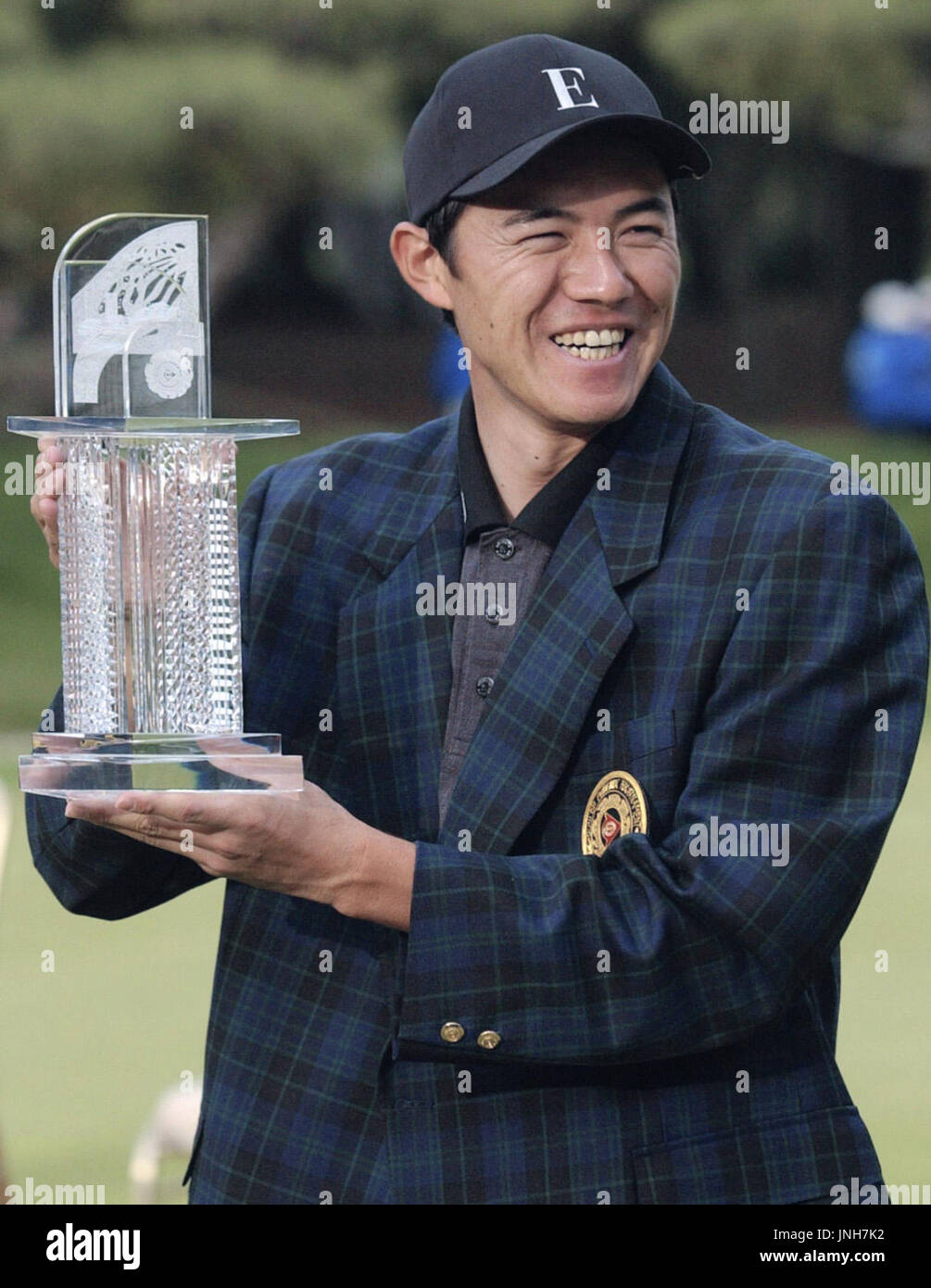 MIYAZAKI, Japan - Japan's Kaname Yokoo wins the 200 million yen Dunlop Phoenix golf competition ...