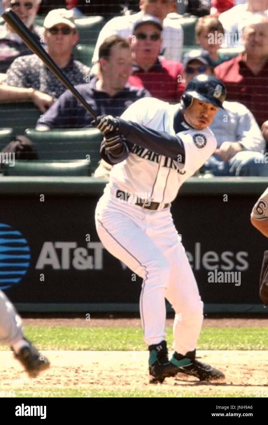 SEATTLE, United States - Seattle Mariners outfielder Ichiro Suzuki hits ...