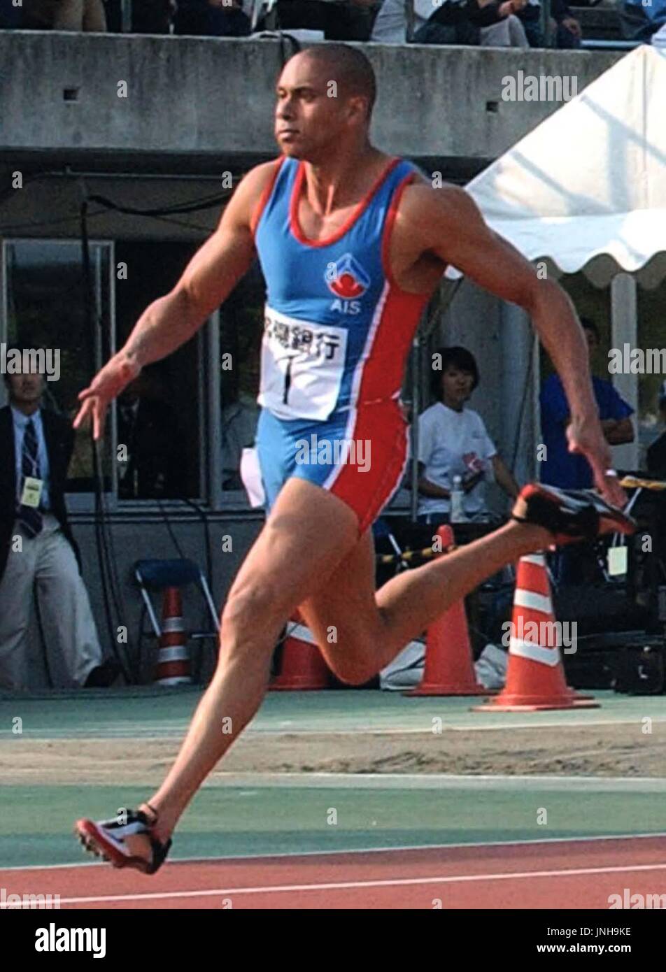 MITO, Japan - Patrick Johnson of Australia wins an international ...