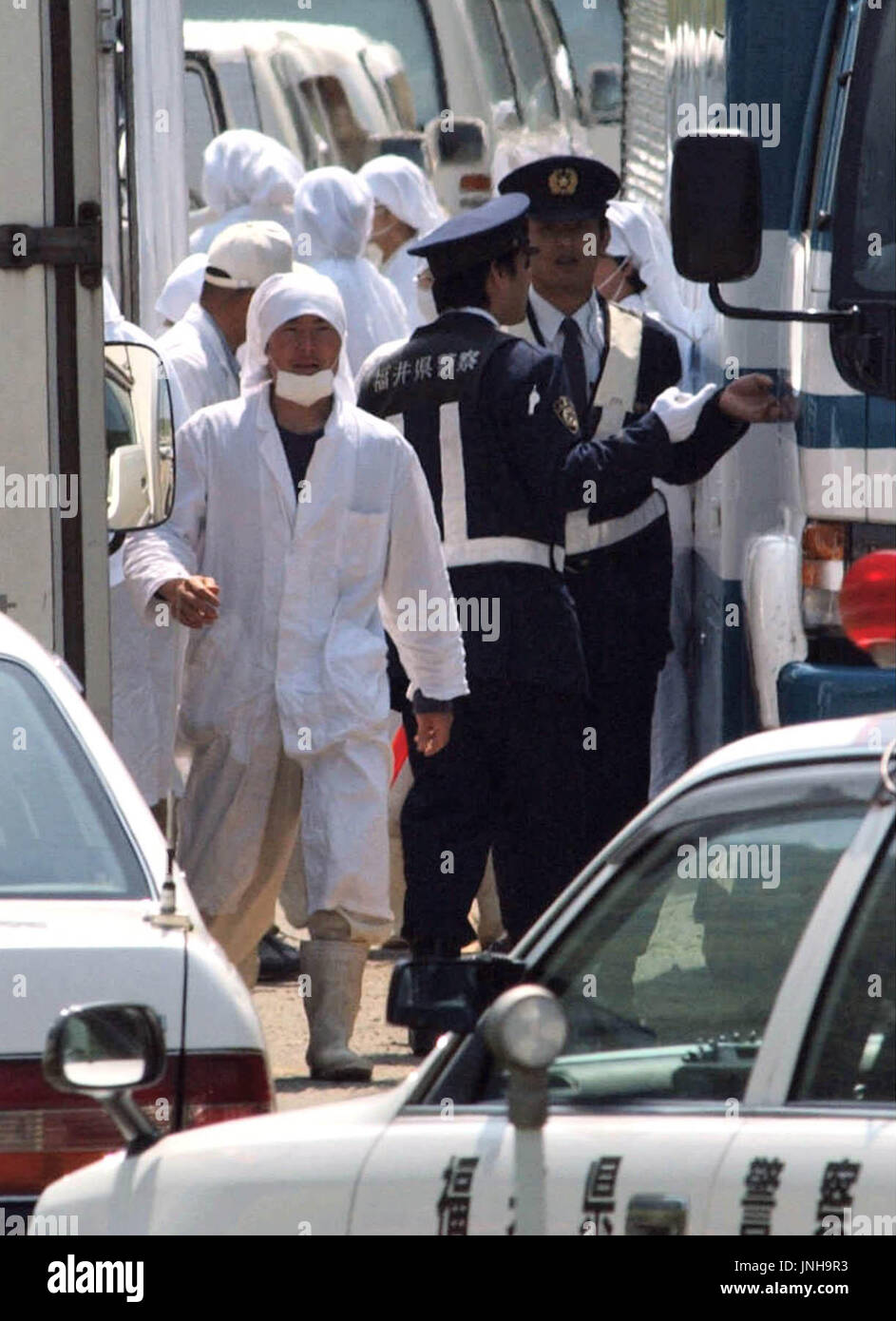 VILLAGE OF IZUMI, Japan - Members of the doomsday group Pana Wave ...