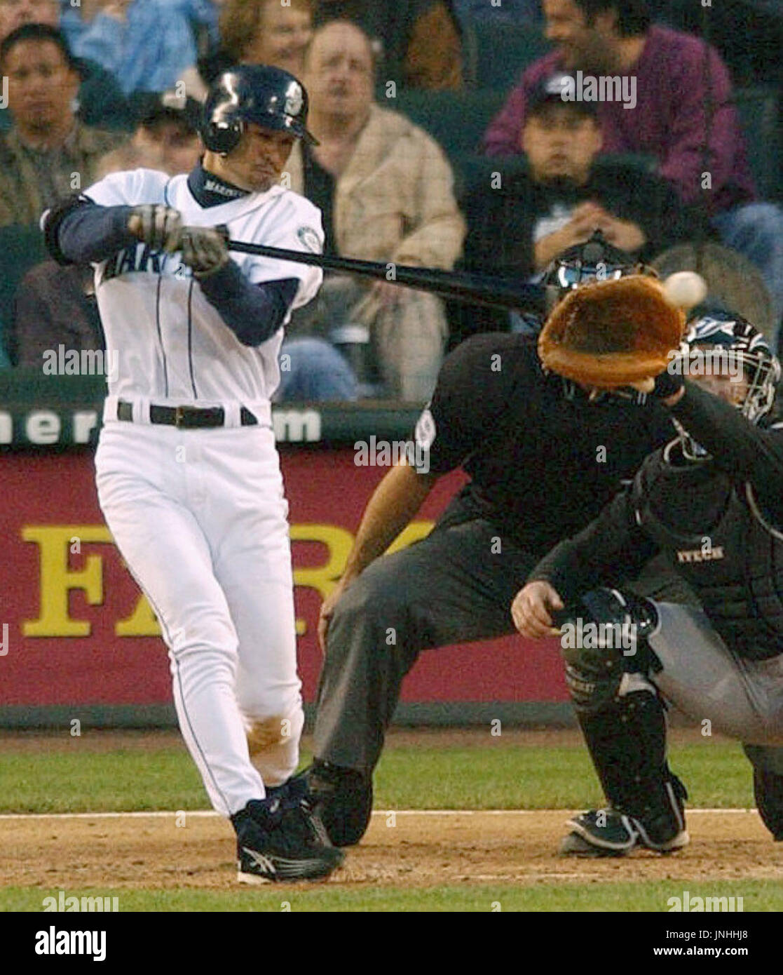 SEATTLE, United States - Seattle Mariners leadoff batter Ichiro Suzuki ...