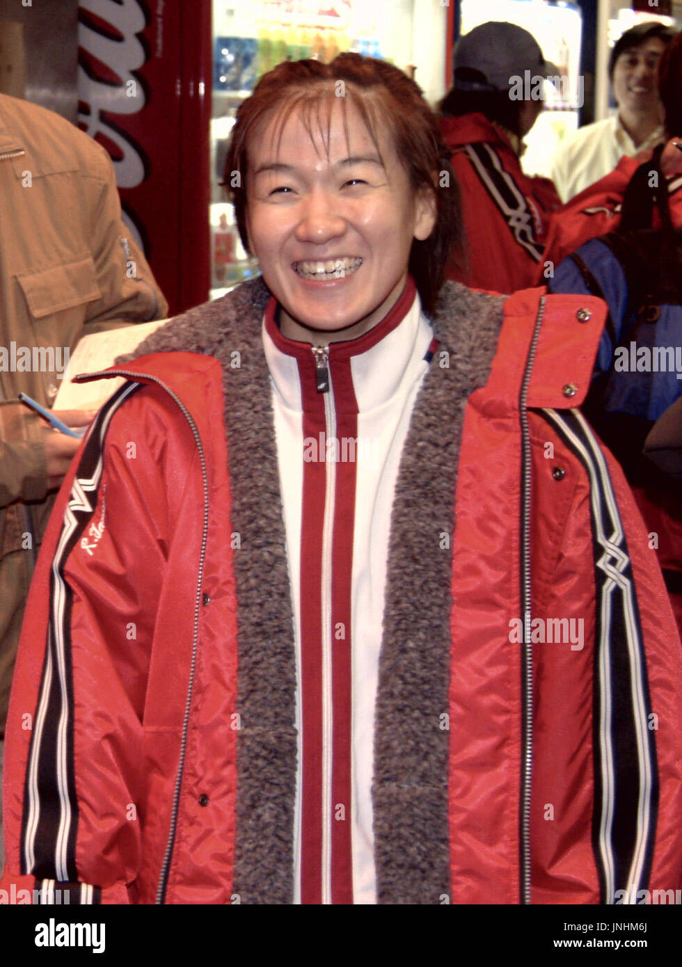 FUKUOKA, Japan - Judoka Ryoko Tamura answers reporters' questions in ...