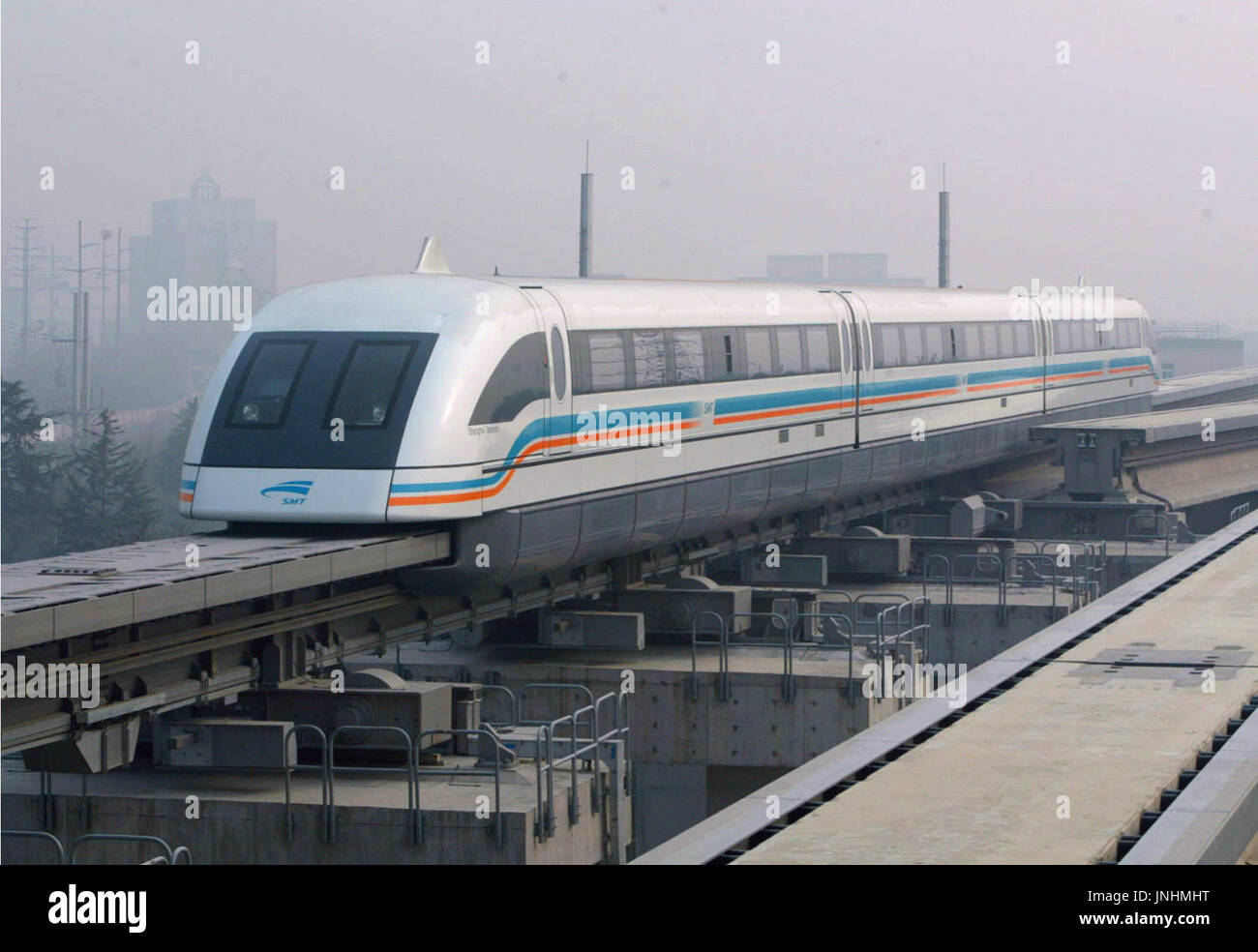SHANGHAI, China - The world's first commercial magnetic levitation ...