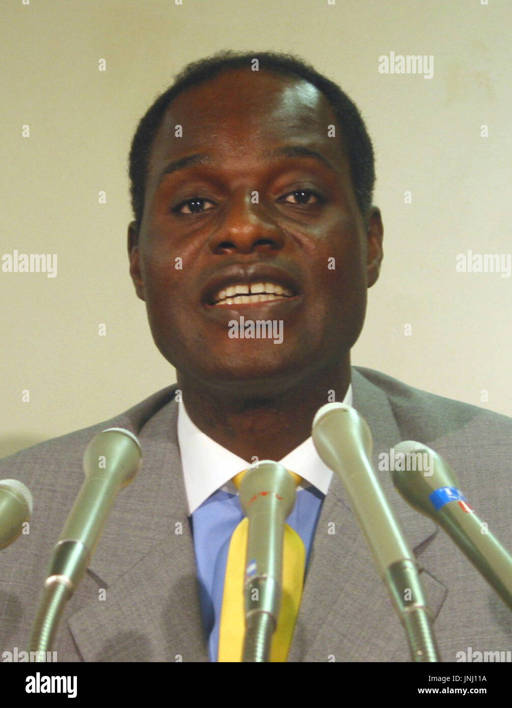TOKYO, Japan - John Muwete Muluaka, a Congolese man who was a secretary ...