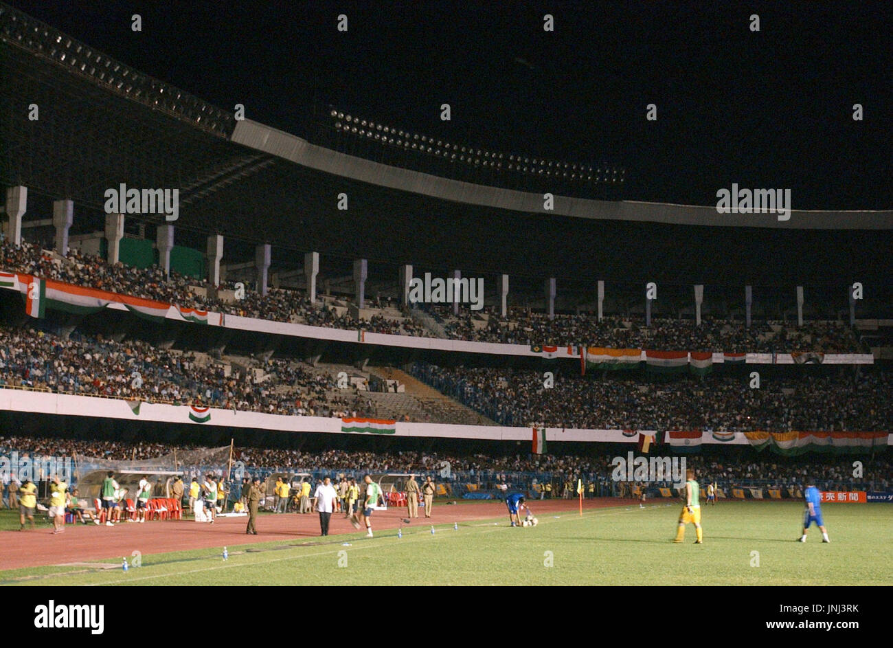 CALCUTTA, India - Salt Lake Stadium in Calcutta, the venue of a World ...