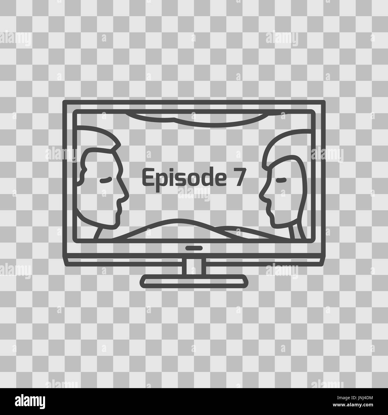 Episode show Stock Vector Images - Alamy