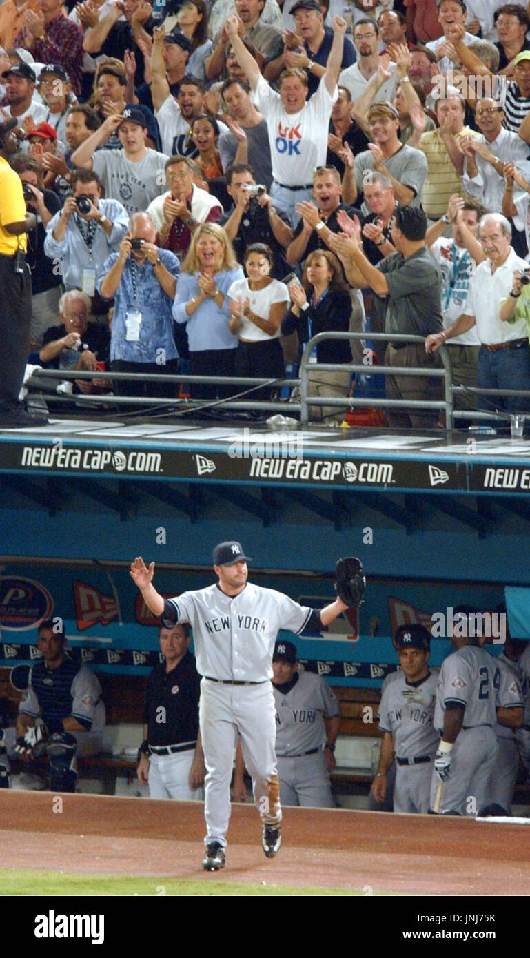 MIAMI, United States - New York Yankees starter Roger Clemens ...
