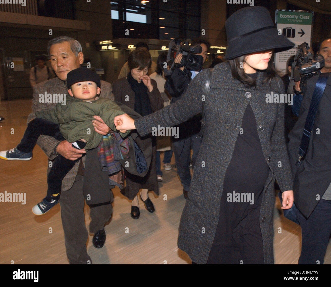 NARITA, Japan - Yukino Inoue, wife of Masamori Inoue, one of the two ...