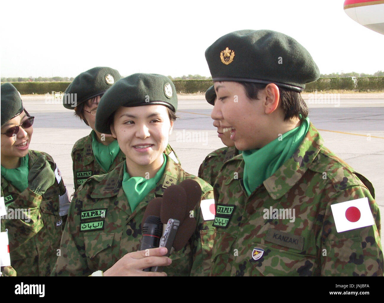 KUWAIT CITY, Kuwait - One of female officers in the second core unit of ...