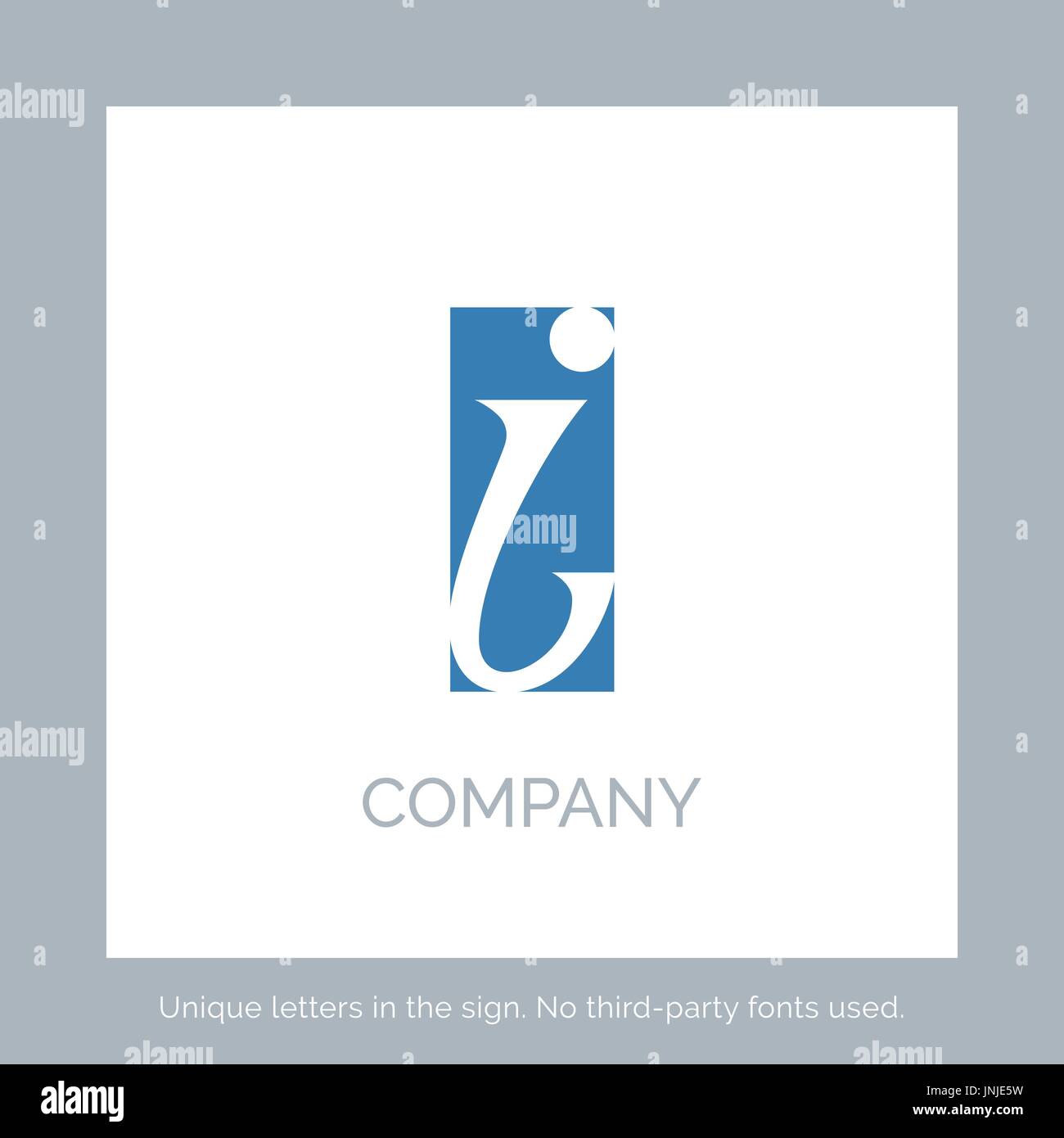 Creative i letter vector sign design. Character symbols. Icon design ...