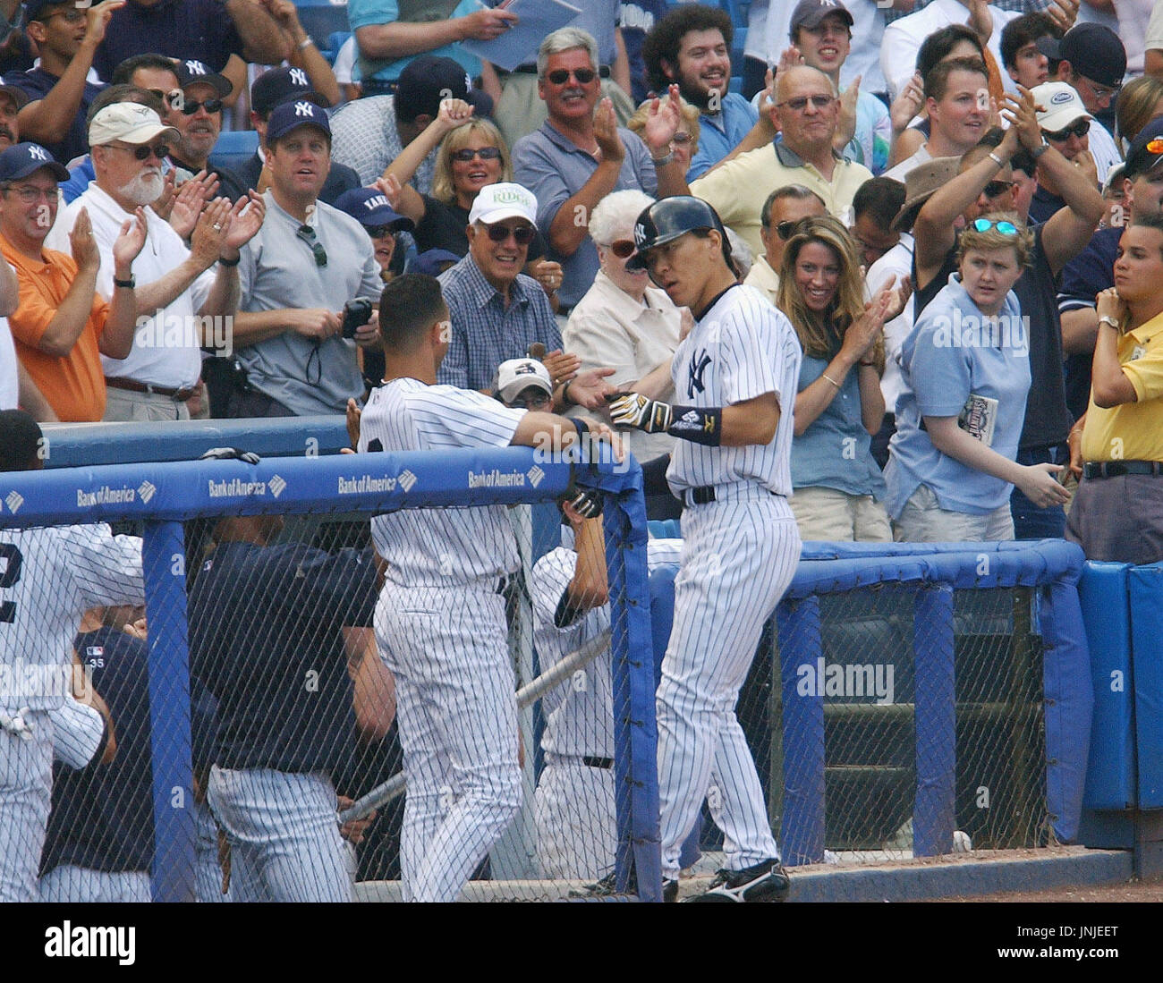 NEW YORK, United States - New York Yankees outfielder Hideki Matsui is ...